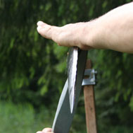 Kurse im Maehen mit der Sense